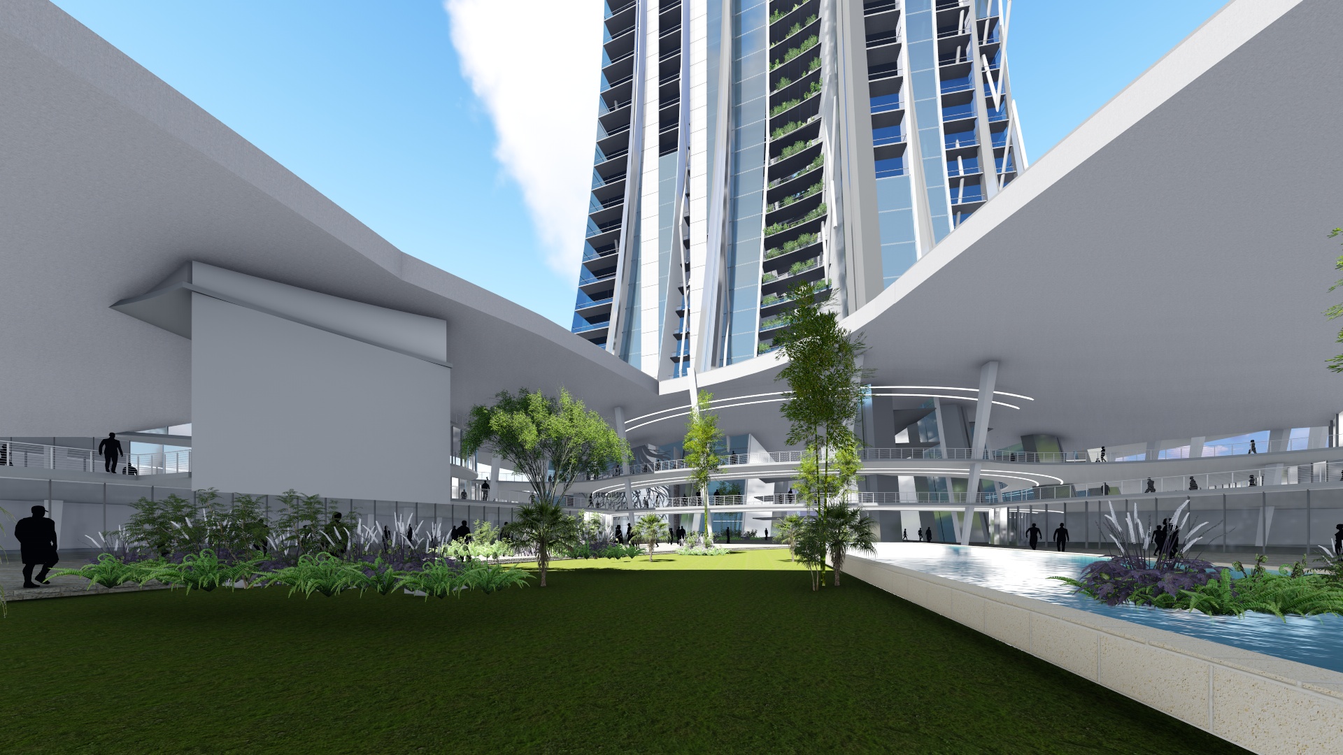 Dark Night Architects - 80+ Floor Sandton Tower & Mixed-Use Precinct