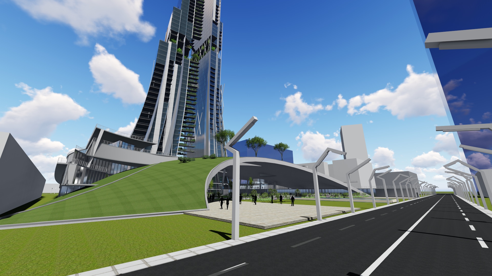 Dark Night Architects - 80+ Floor Sandton Tower & Mixed-Use Precinct